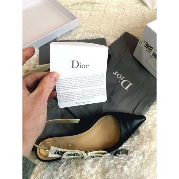 Dior | Shoes | Dior Jadior Ballerina Ribbon Slingbacks | Poshmark